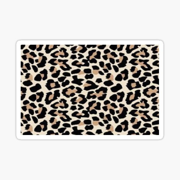 "Classic Cheetah Print" Sticker by ansleyelisa | Redbubble