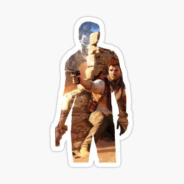 "Nathan Drake Uncharted" Sticker for Sale by Savleub | Redbubble