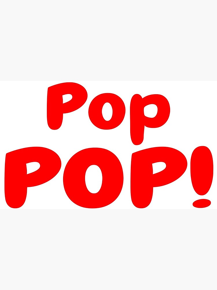 "Pop Pop! Community and Magnitude Tribute" Framed Art Print by ...