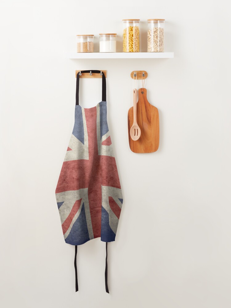 "Vintage Union Jack Apron" Apron for Sale by stickersandtees | Redbubble