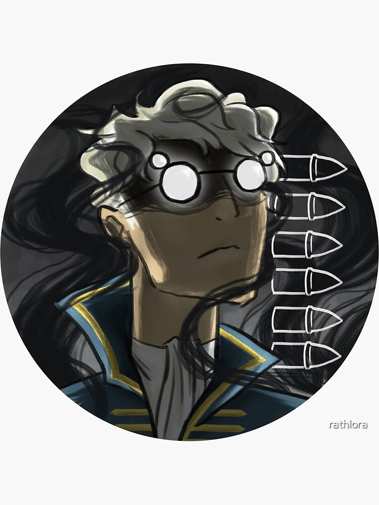 "Percy de Rolo Avatar" Sticker by rathlora | Redbubble