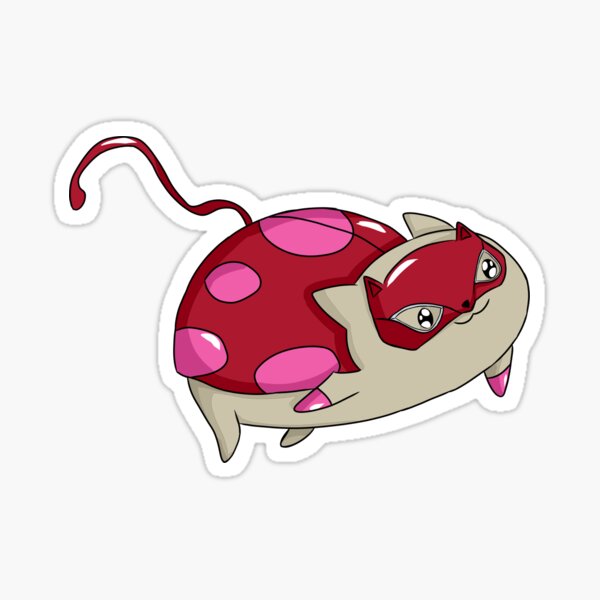 "Panther Catbug" Sticker by melkechi | Redbubble