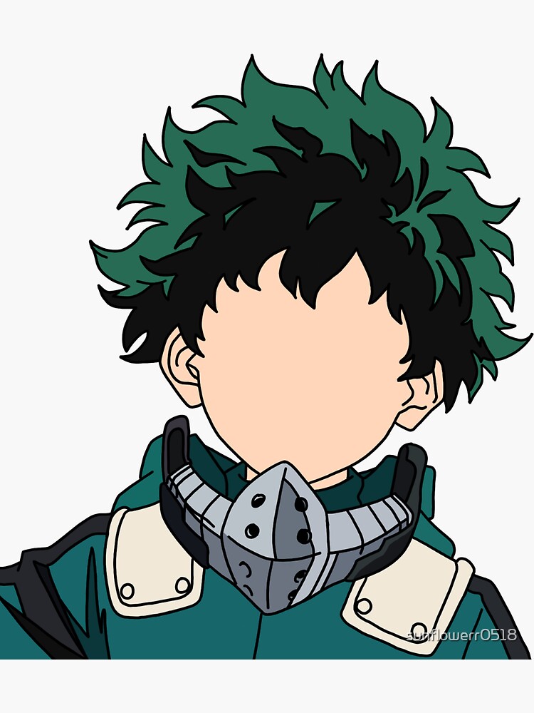 "deku - mha" Sticker for Sale by sunflowerr0518 | Redbubble