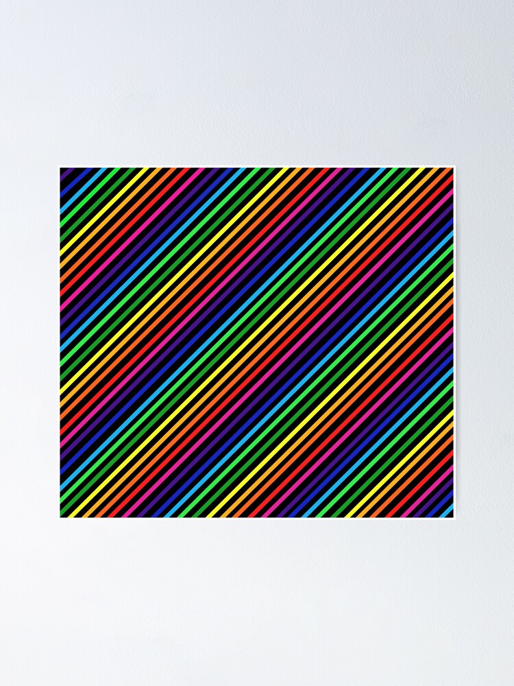 "Rainbow Rising" Poster by ALifeSavored | Redbubble
