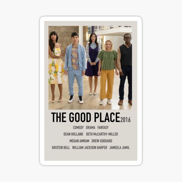 "The Good Place Minimalist Poster" Sticker for Sale by manomota | Redbubble