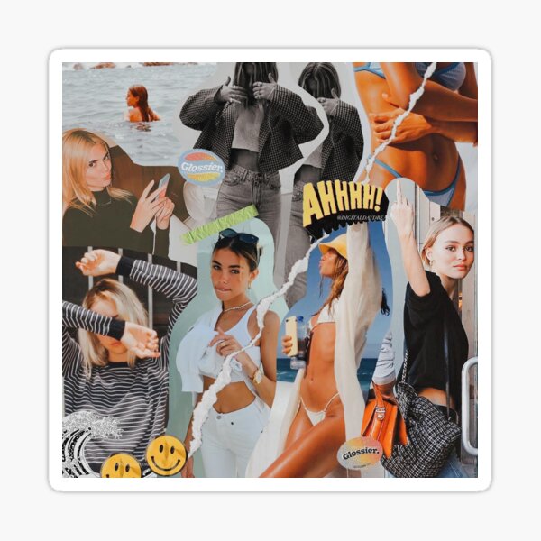 "AHHHH" Sticker by daydreamedits | Redbubble