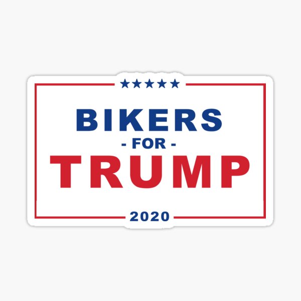 Bikers For Trump Stickers | Redbubble