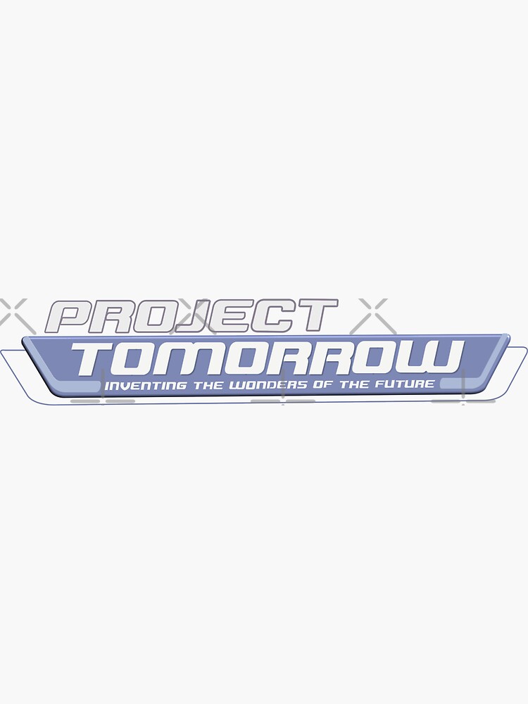 "EPCOT Project Tomorrow Sign" Sticker for Sale by TYPhoenicians | Redbubble