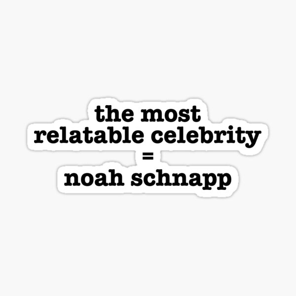 "most relatable celebrity " Sticker for Sale by ideasbymadison | Redbubble