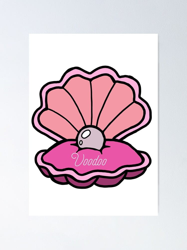 "Voodoo Clam Call Her Daddy" Poster by MaddyMcEwen | Redbubble