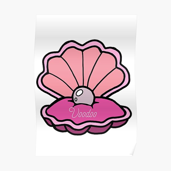 "Voodoo Clam Call Her Daddy" Poster by MaddyMcEwen | Redbubble