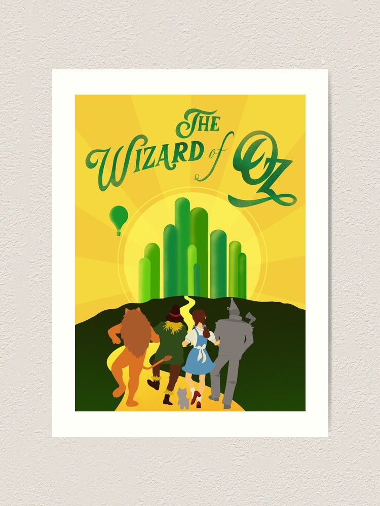 Wizard Of Oz Borders Printable Photo & Art Print Yellow Wizard Of Oz