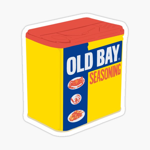 Old Bay Seasoning Stickers | Redbubble