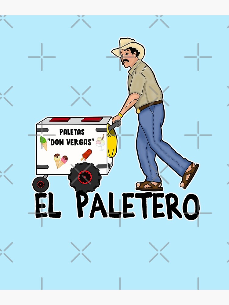 "El paletero Mexican Ice cream men " Photographic Print for Sale by ...