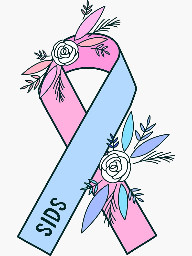 "SIDS Awareness, Sudden Infant Death Syndrome, Infant Loss" Sticker for ...