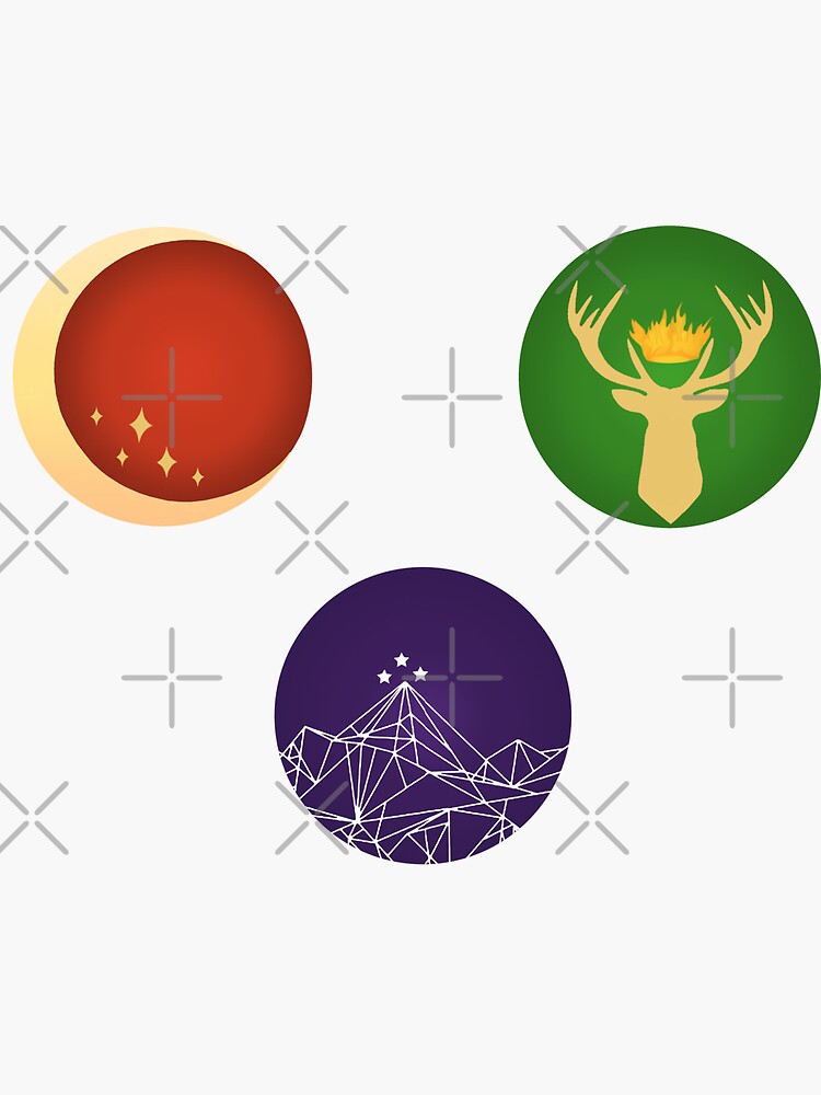 "Sarah J Maas Universe" Sticker by malice7222 | Redbubble