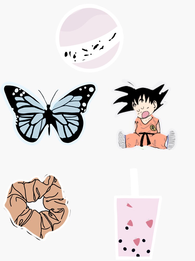 "Basic sticker sheet " Sticker for Sale by Auvieandkyliie | Redbubble