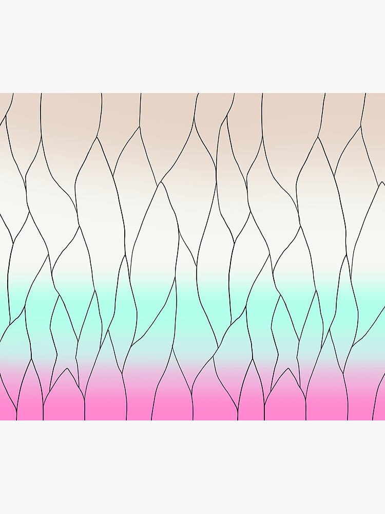 "Demon Slayer Shinobu Kocho Haori Pattern" Sticker by Jayudesu | Redbubble