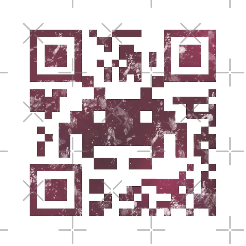 "QR invader" by Vin Zzep | Redbubble