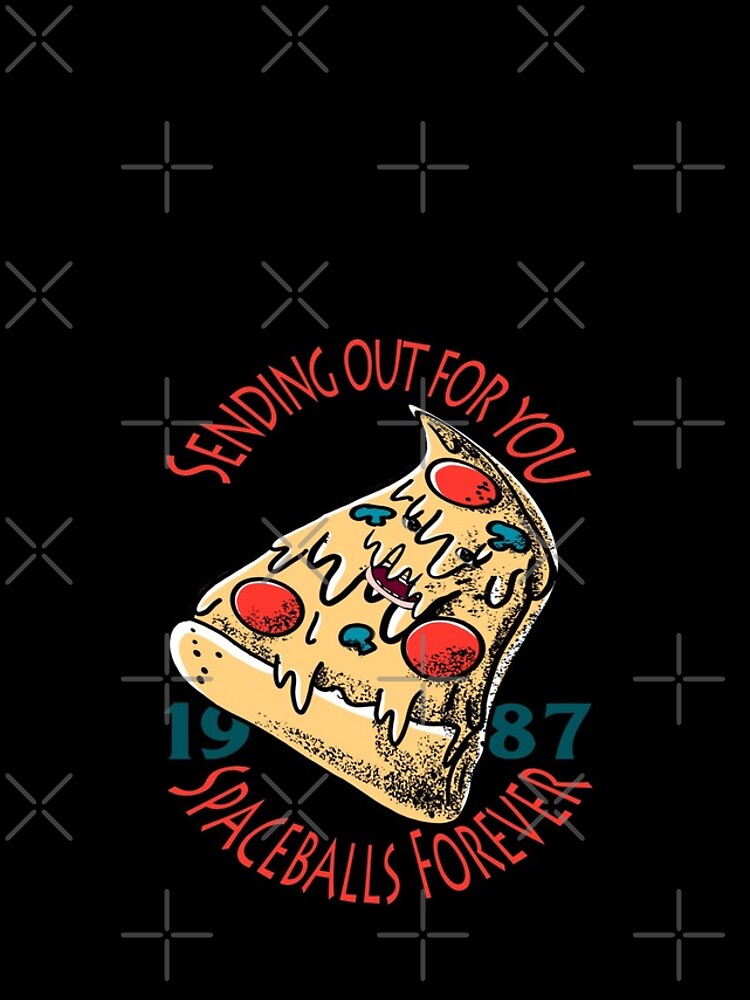 "Funny Spaceballs Pizza The Hutt Retro Artwork" iPhone Case for Sale by ...