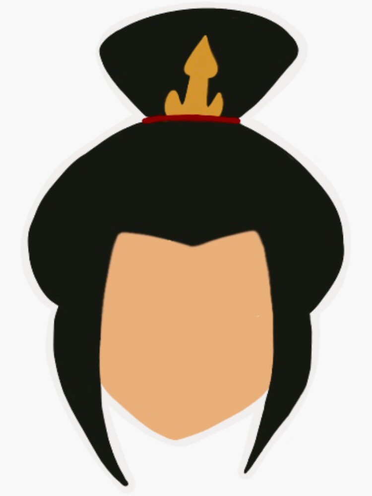 "avatar: azula " Sticker for Sale by artandadeline | Redbubble