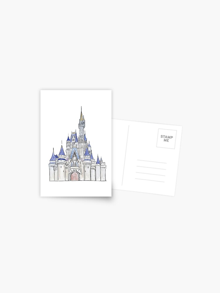 "Castle" Postcard for Sale by DesignsbyIA | Redbubble
