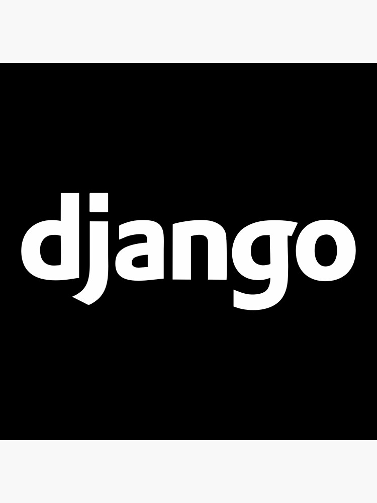 "BEST SELLER - Django Framework Logo Merchandise" Poster by shelburngaz ...