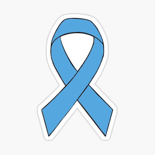 "Prostate Cancer Ribbon" Sticker for Sale by katiemy12 | Redbubble