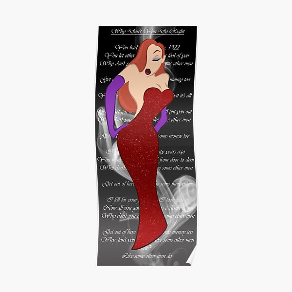 Jessica Rabbit Posters | Redbubble
