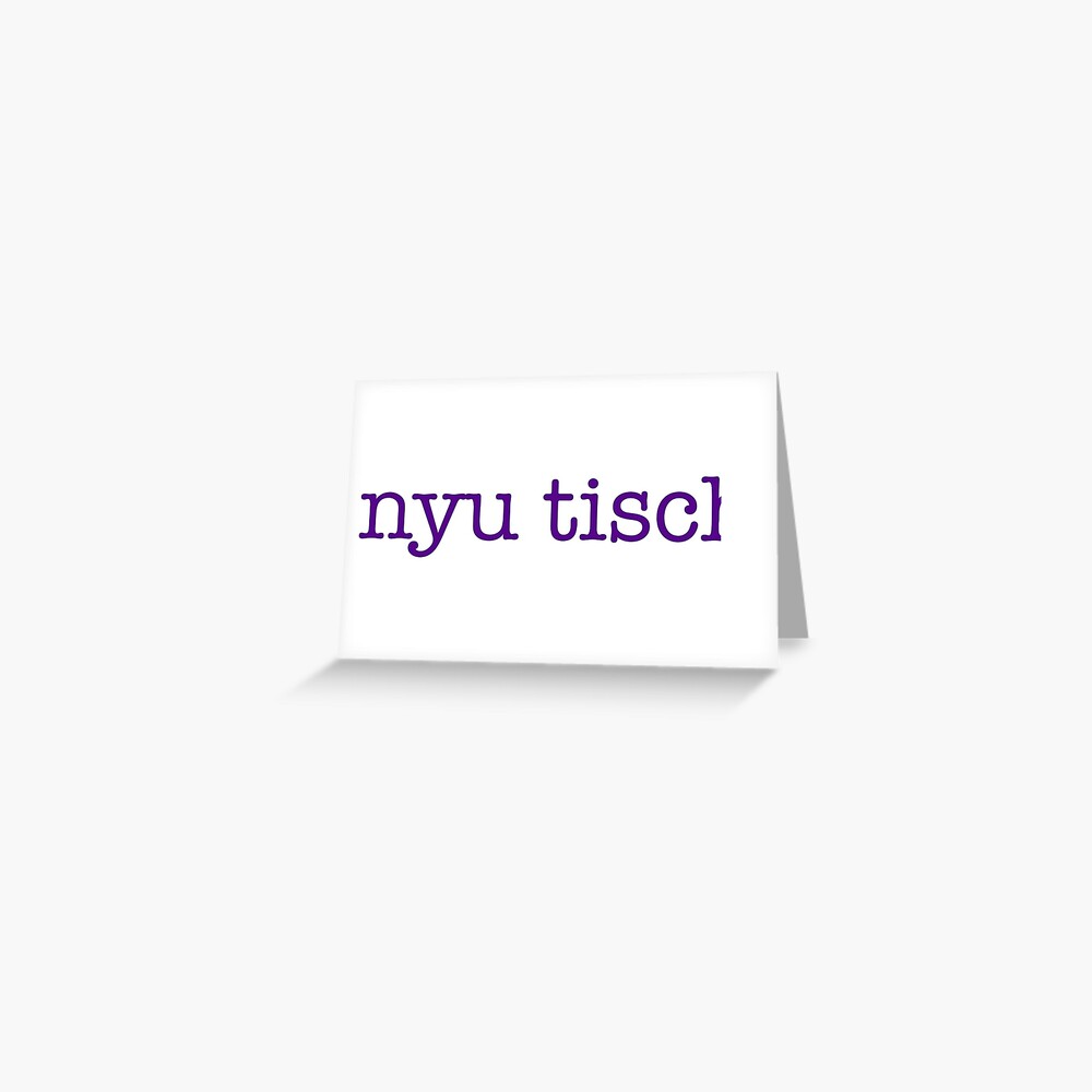 "NYU Tisch" Sticker for Sale by colleen301 | Redbubble