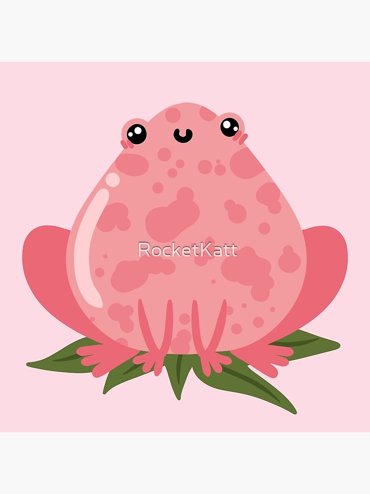 "Strawberry Frog" Poster by RocketKatt | Redbubble