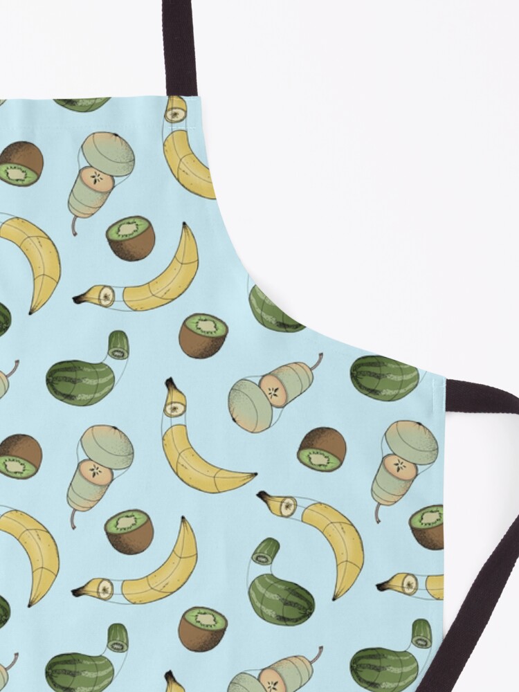 Delantal «Patrón de frutas» de Olooriel | Redbubble