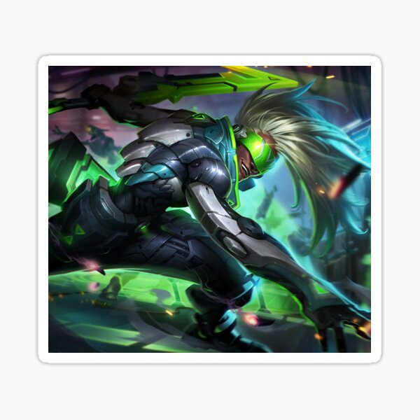 "PROJECT: Ekko" Sticker by SickIndividual | Redbubble