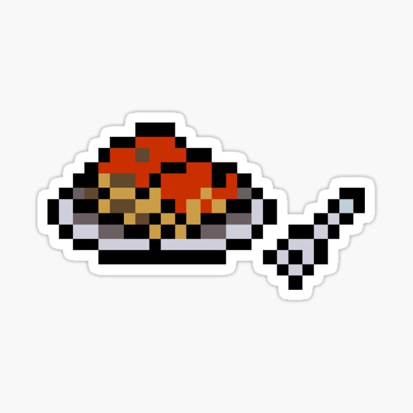 Pegatina «Undertale Spaghetti de papiro» de Krawcu | Redbubble