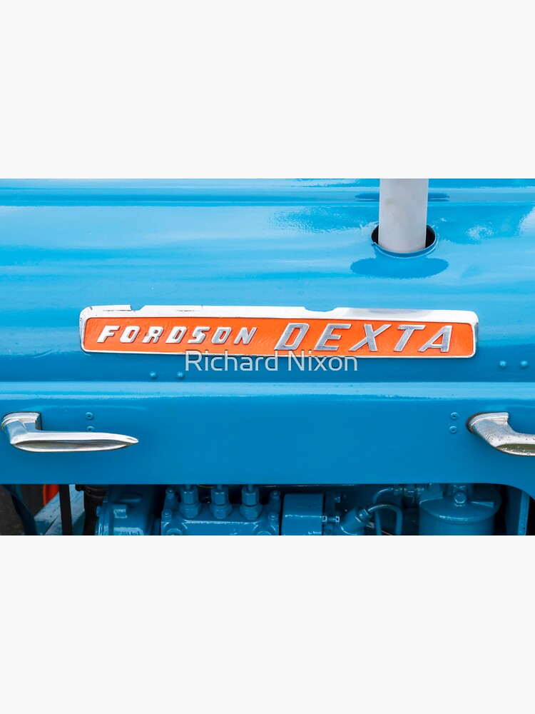 "Fordson Dexta Badge" Sticker for Sale by Richard Nixon | Redbubble