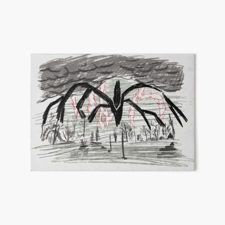 "Stranger Things The Mind Flayer drawing " Art Board Print by thebcarts ...
