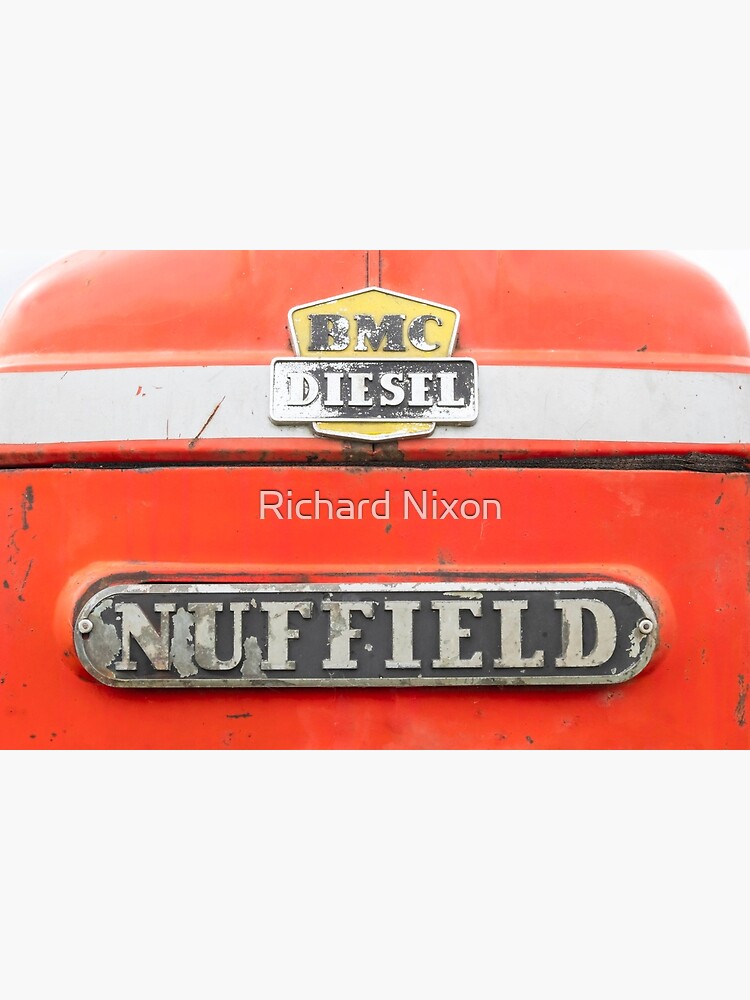"Vintage Nuffield Tractor Badges" Photographic Print for Sale by ...