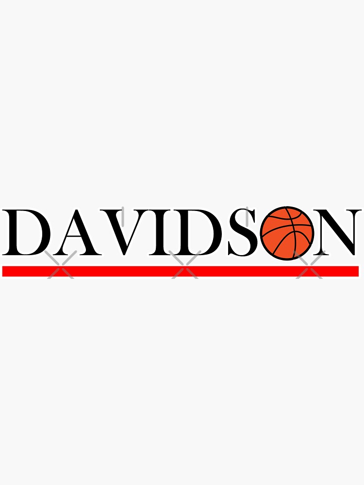 "Davidson college Basketball" Sticker for Sale by mo3ad8 | Redbubble