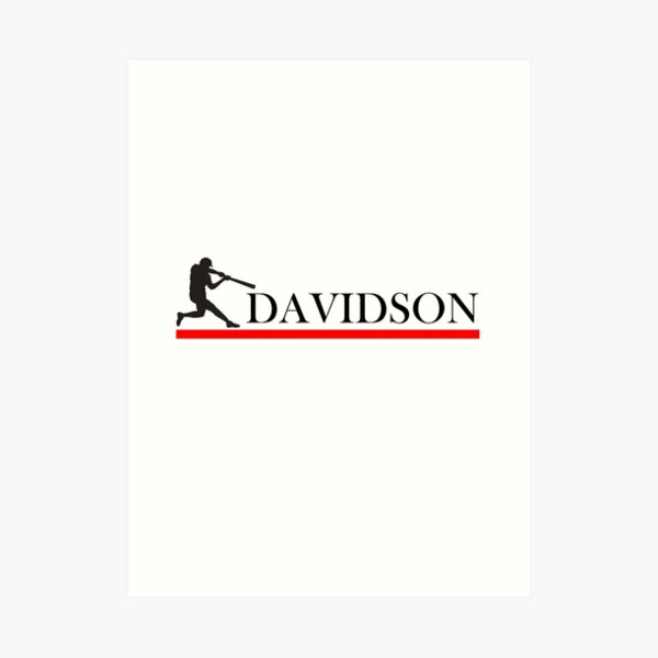 "Davidson college Baseball" Art Print for Sale by mo3ad8 | Redbubble