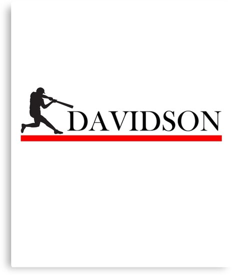 "Davidson college Baseball" Canvas Print by mo3ad8 | Redbubble