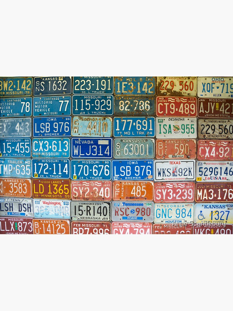 Sticker « Plaques de voiture. », par sma1050 | Redbubble