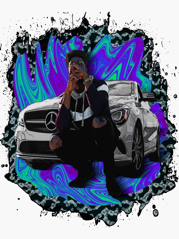 "Pull Up" Sticker for Sale by DarkDvck | Redbubble