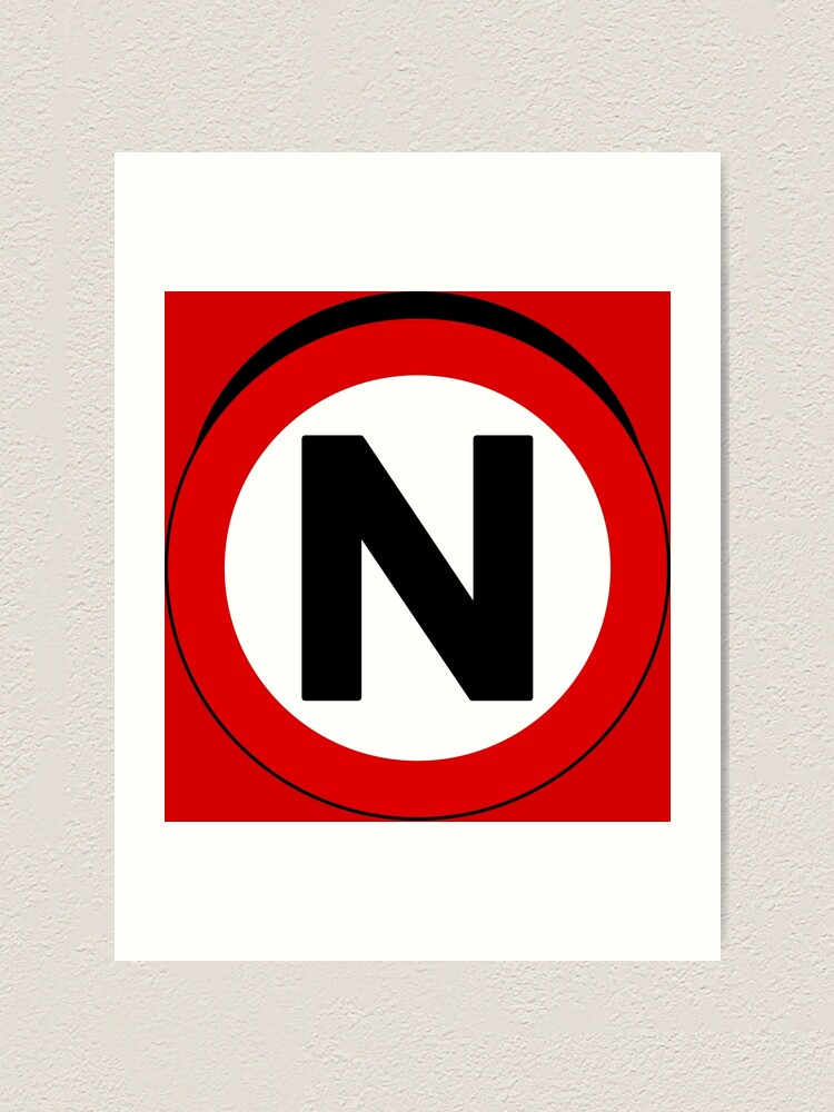 "Noid Logo" Art Print by MacTonight | Redbubble