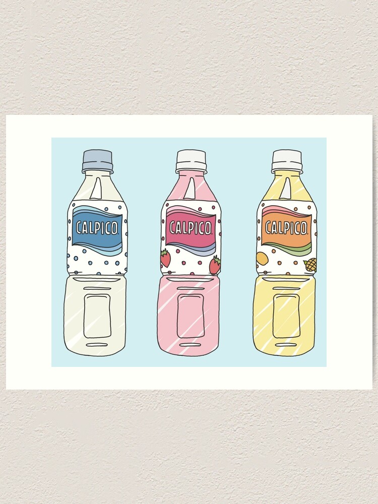"Calpis CALPICO Soft Drink TRIO" Art Print for Sale by PeachPantone ...