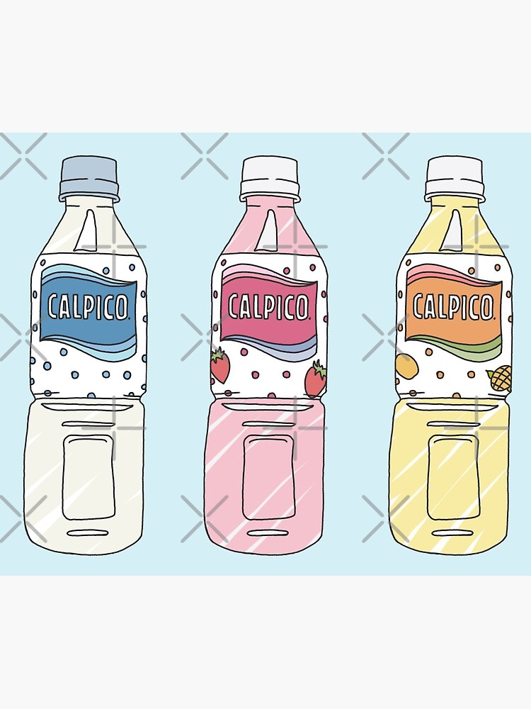 "Calpis CALPICO Soft Drink TRIO" Art Print for Sale by PeachPantone ...