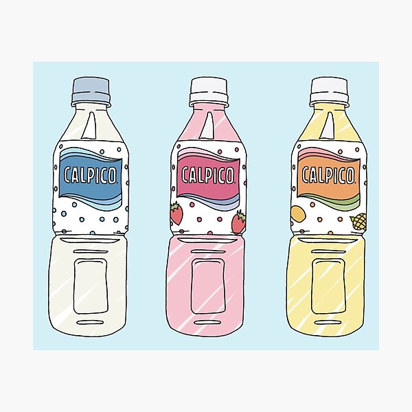 "Calpis CALPICO Soft Drink TRIO" Photographic Print for Sale by ...