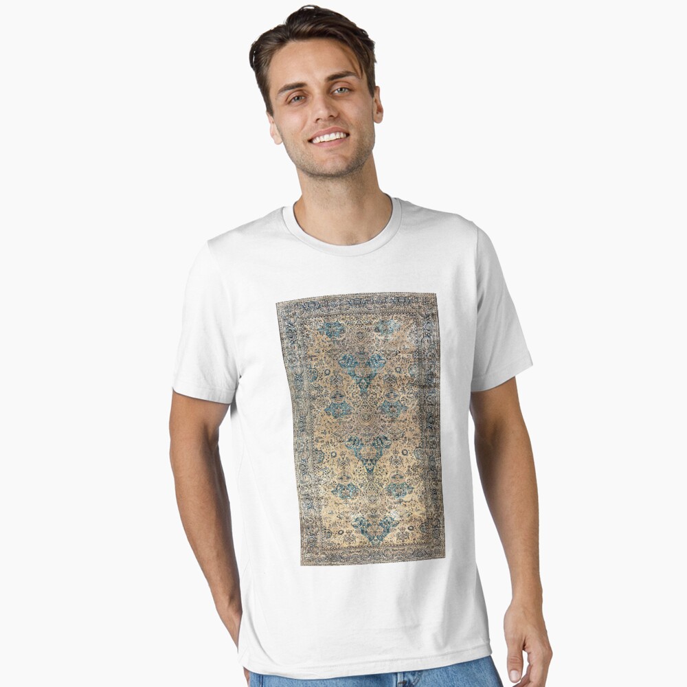"Antique Persian Kirman Rug Print" Pillow for Sale by bragova | Redbubble