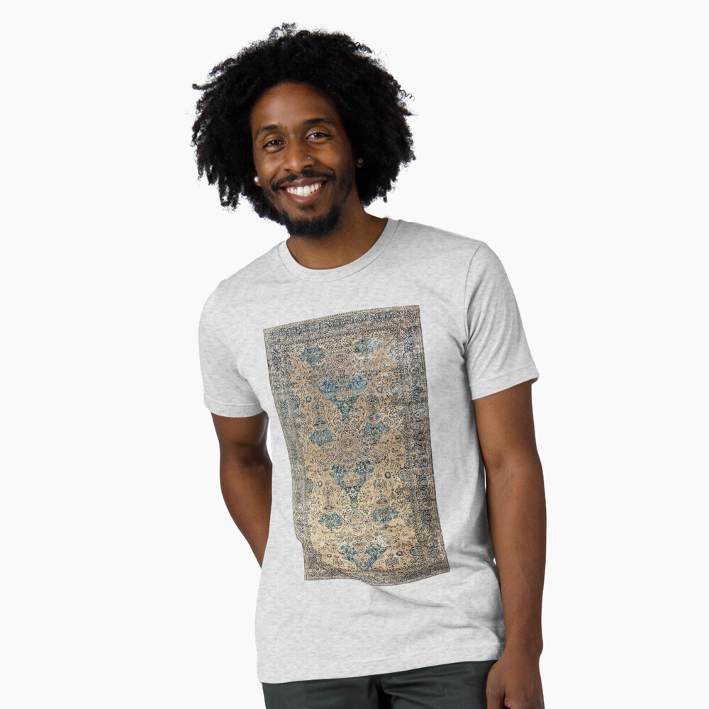 "Antique Persian Kirman Rug Print" Pillow for Sale by bragova | Redbubble