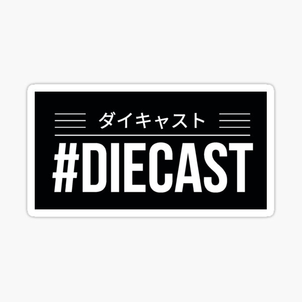 "Simple Diecast Japan - Diecast Design Collection" Sticker for Sale by ...