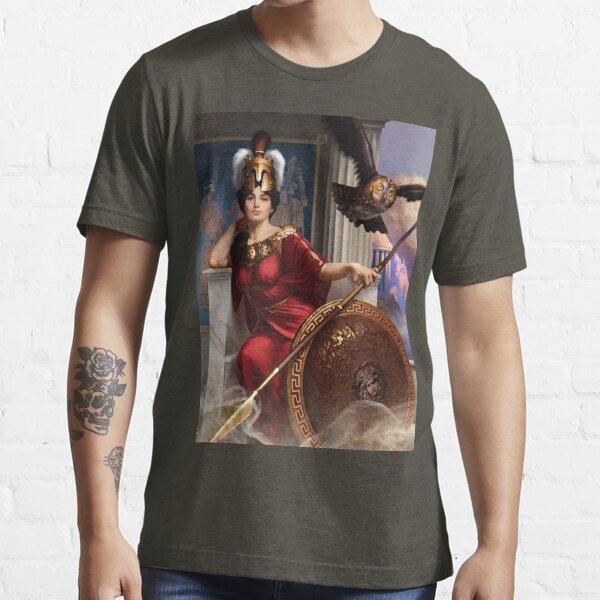 "Athena Goddess" T-shirt for Sale by lefterisbetsis | Redbubble ...